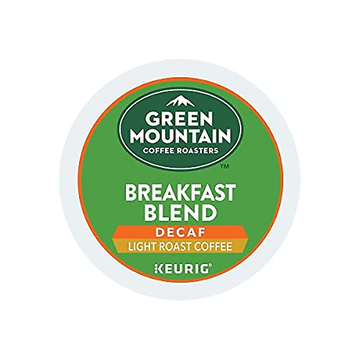 Green Mountain Coffee Decaf Breakfast Blend (Light Roast Coffee), K-Cup Portion Pack for Keurig K-Cup Brewers (Pack of 24)