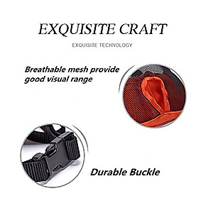 JYHY Short Snout Dog Muzzles- Adjustable Breathable Mesh Bulldog Muzzle for Biting Chewing Barking Training Dog Mask,Black(Eyehole) M