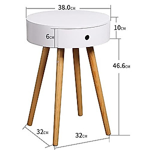 HIGOH Bedside Table Bedside Table Storage Drawer Bedside Table Bedside Table Sofa Side Coffee Table Furniture Living Room