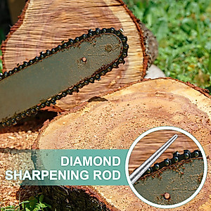 Honoson 5 Pieces Pocket Knife Sharpener Serrated Knife Sharpener Diamond Honing Rod Tactical Pen Steel Rod Pen for Kitchen Outdoor Hunting Fishing Hiking Camping Garden Tools