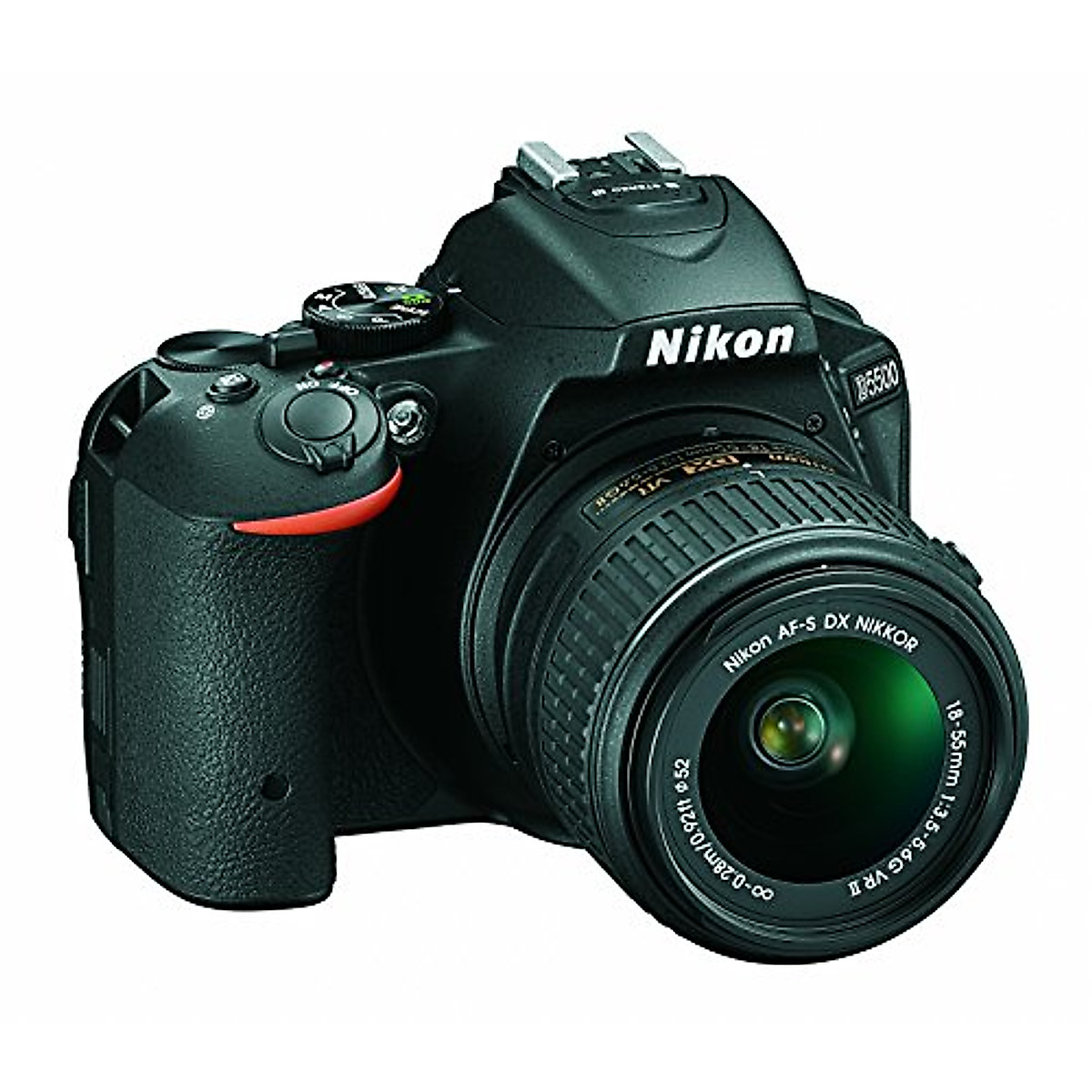 Nikon D5500 DX-format Digital SLR w/ 18-55mm VR II Kit (Black)