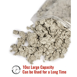 GASPRO Gas Fireplace Embers, 10 Oz. Rock Wool Glowing Embers for Fireplace - Vented, Ventless, Insert, Propane, Natural Gas, Add Glow