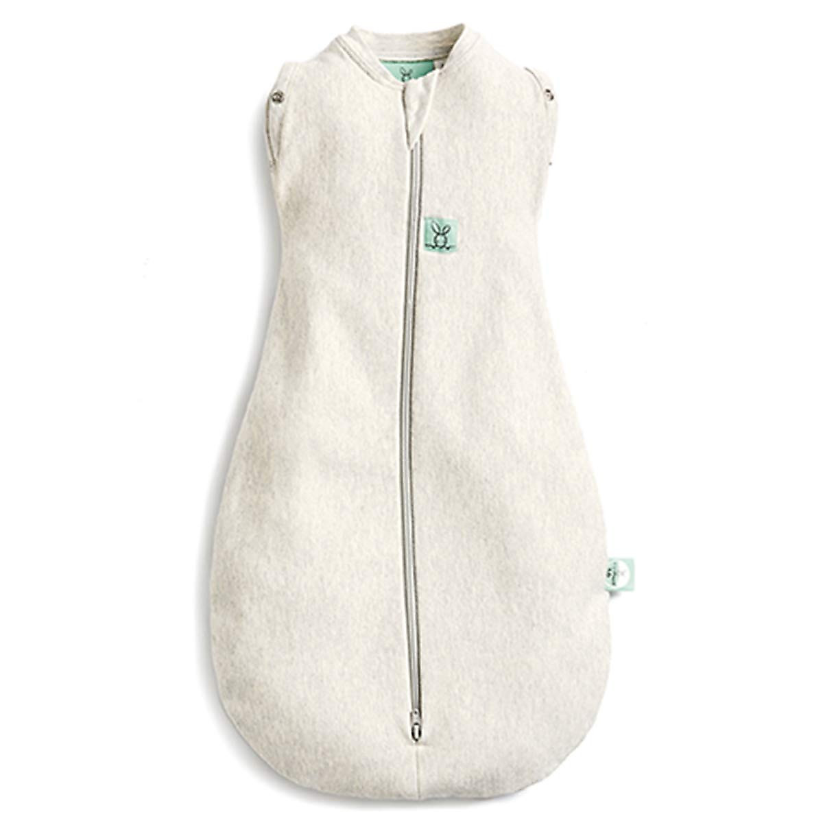 ergoPouch 0.2 TOG Cocoon Baby Sleep Sack 0-3 Months, Swaddle Sleeping Bag, Temperature Control Wearable Blanket (Grey Marle)