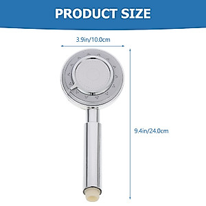Cabilock Shower Faucet Set Spa Bath Set 1 Set of Handheld Shower Head Handheld Shower Head with Holder Adjustable Shower Nozzle High Pressure Shower Head with Handheld Bathtub Jets Hand Shower