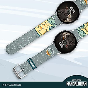 Star Wars: The Mandalorian – Grogu Smartwatch Band – Officially Licensed, Compatible with Samsung Watch (watch not included) - 20mm