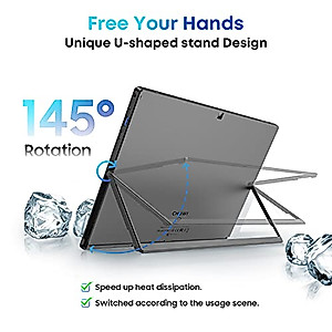 CHUWI UBook X 12'' Windows 11 Tablet, 12GB RAM 512GB ROM,1TB Expand, i5-10210Y Up to 4GHz, 2-in-1 Touchscreen Tablet Bundled with Keyboard & Pen, 2160X1440 IPS,HDMI,Type C/WiFi 5/Webcam/38WH