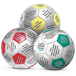 Trainers Warehouse Thumball Bundle | Conversation Starter and Ice-Breakers including the Get Happy at Work, Stress Management, and Team Dynamics Thumballs