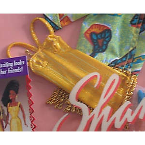 Shani Fashions Barbie Shimmery Gold Dress & More Designed for Fashion Model! (1991)