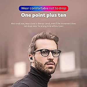 TBIIEXFL Earbuds Headphones Touch Control with Charging Case Waterproof Stereo Earphones in-Ear Built-in Mic Headset Premium Deep Bass for Sport (Color : D)