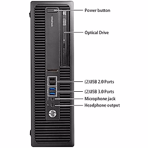 HP Desktop Computer PC Small Form Factor Intel Core i5-4th Gen, 16 GB RAM 512 GB SDD, Keyboard and Mouse, Wi-Fi Bluetooth,New 24 Monitor, 4 in 1 USB Hub, 16 GB Flash Drive Windows 10 Pro (Renewed)