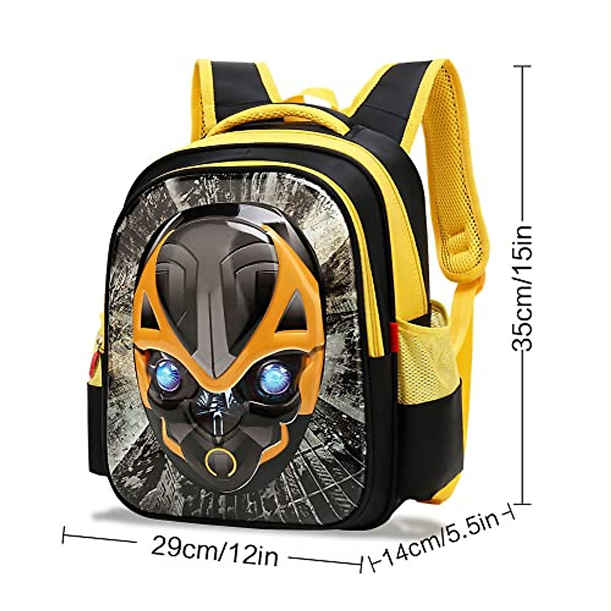 KAGGS Cartoon Comic Boys Backpack Lightweight Waterproof Schoolbag Large Capacity Bookbags Travel Rucksack for Teenage
