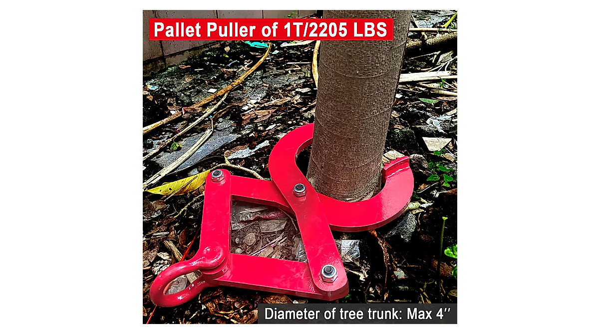 Pallet Puller 1T/2205lbs Capacity Heavy Duty Steel Single Scissor for ...