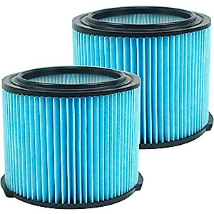 VF3500 Replacement 3-Layer Filter Compatible with riged VF3500 3-4.5 Gallon Vacuum Cleaner WD4050 WD4070 WD4522, 2 PACK
