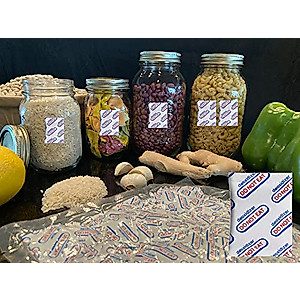 400 pc lot of 100cc oxygen absorbers for food storage: Food grade oxygen absorbers for canning, mylar bags, long term storage, and survival.