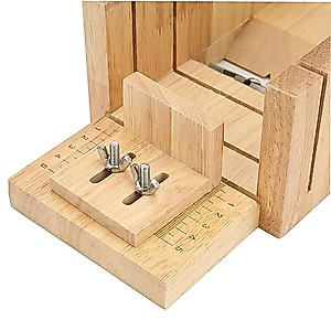 Premium Soap Cutting Tool Set - Accurate Loaf for Soap Making with Wooden Stick and Crystal Line - Complete Soap Trimming Kit and Slicing Accessories