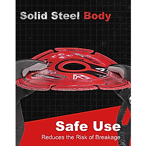 EZARC 4 1/2 Cut Off Wheels, Carbide Cutting Wheel, Angle Grinder Cutting Disc on Wood & Nails, Plaster, Plastics, 1Pack