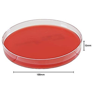 Bovine Blood Agar, 5 Percent, for The Detection of Bacteria Causing Bovine Mastitis, 15x100mm Plate, Order by The Package of 10, by Hardy Diagnostics
