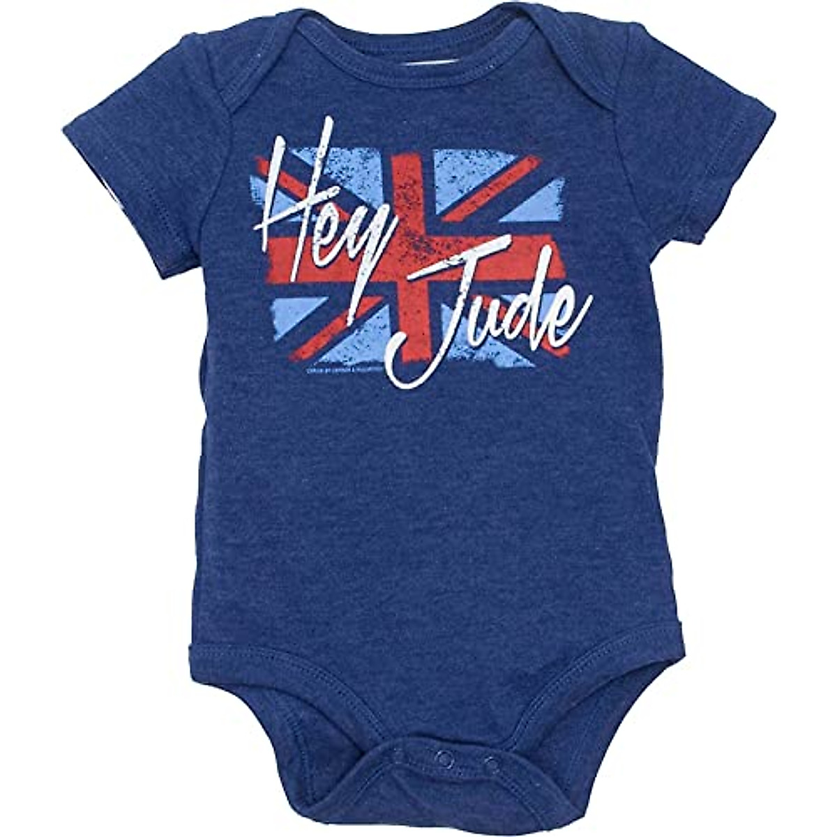 Lyrics by Lennon and McCartney Newborn Baby Boys 5 Pack Short Sleeve Bodysuits Multi 3-6 Months