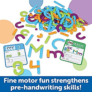 Learning Resources Skill Builders! Letter & Number Maker Classroom Set, 200 Pieces, Age 5+, Teacher Supplies, Learning Numbers Toys for School