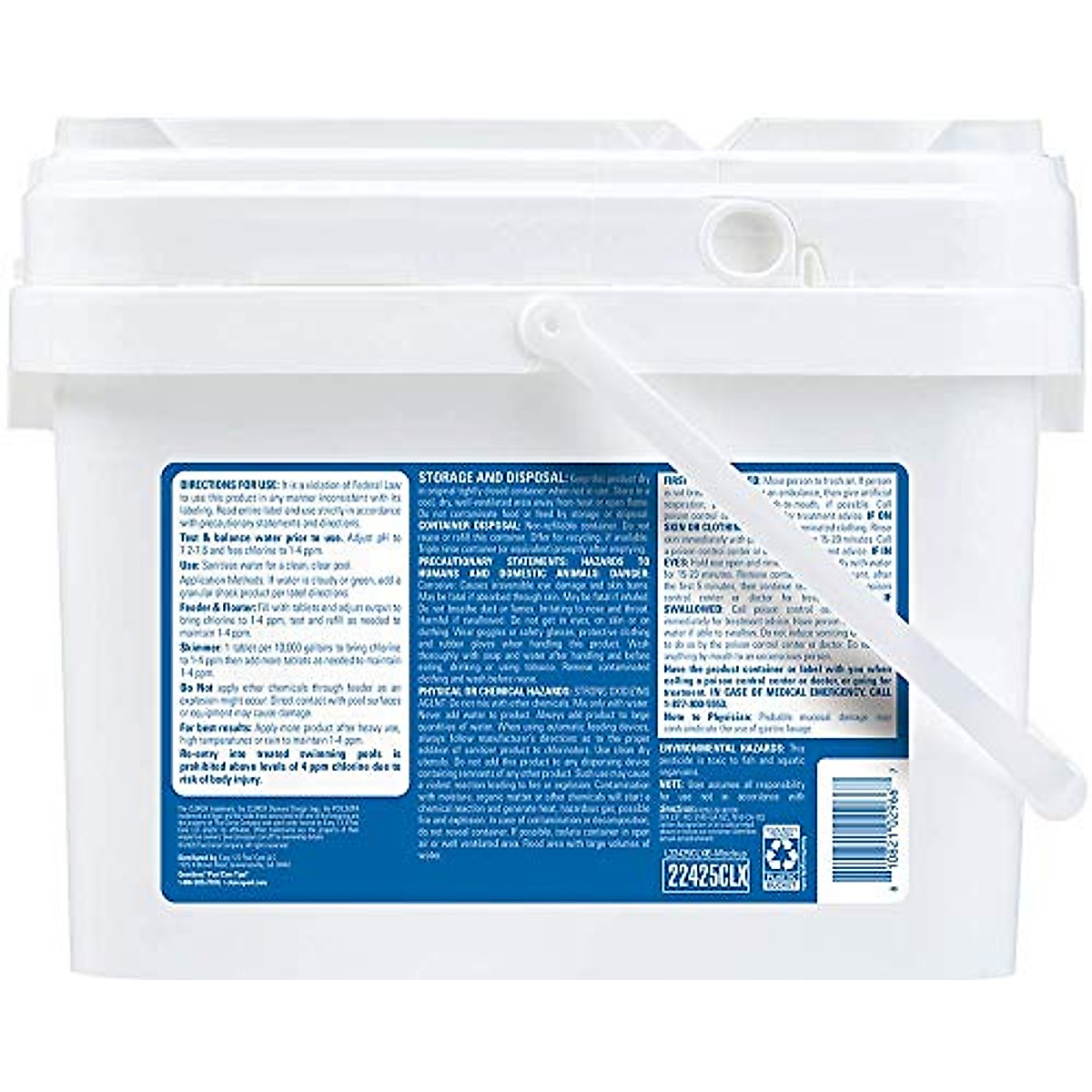 Clorox Pool&Spa Active99 3” Chlorinating Tablets 25 lb.