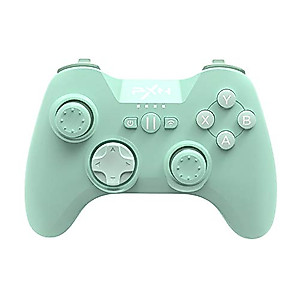 PXN 6603 MFi Controller Wireless Game Controller Portable Joystick Vibration Handle Gamepad for IPhone/IPad/IPod Touch/Apple TV (Green)