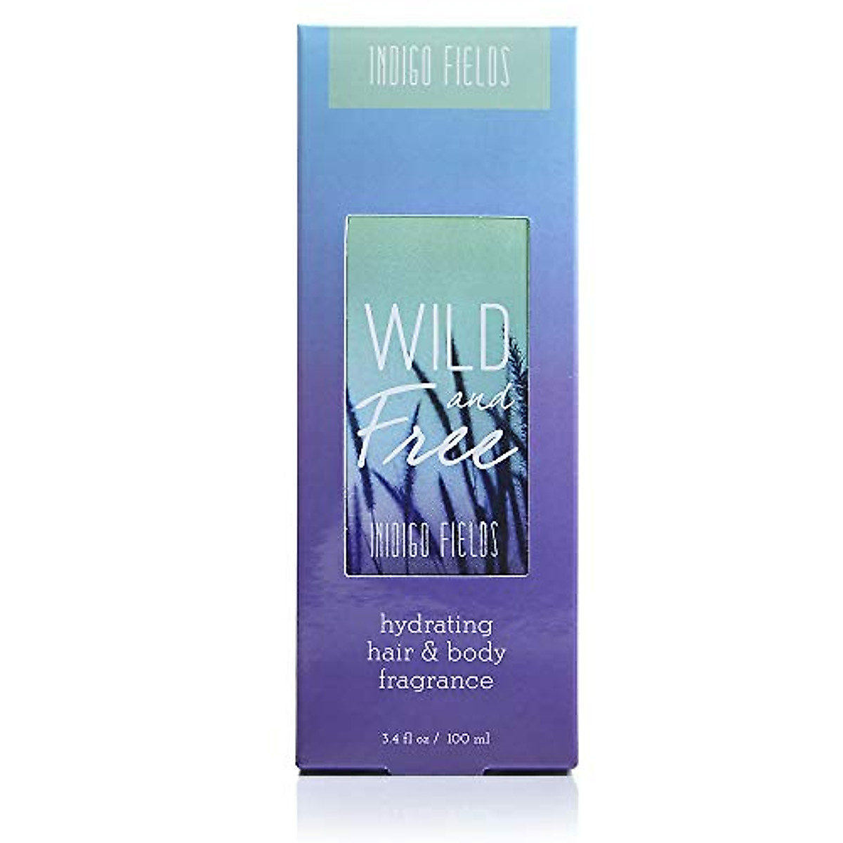 Tru Western Wild and Free Indigo Fields Women's Hydrating Hair and Body Fragrance, 3.4 fl oz (100 ml) - Clean, Crisp, Floral