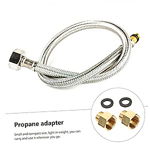 generic 2pcs Pipe Outer Fitting/Adapter Inner Extension To Thread Propane G/