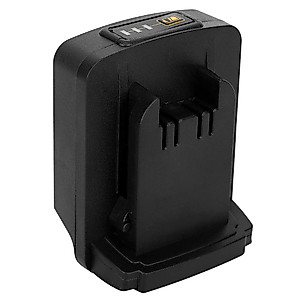 Fafeicy Battery Adapter, Electric Drill Accessory Built‑in PCBA for Makita 18V to for, with Exquisite Craftsmanship, Light and Practical, for Makita 18V Lithium Ion