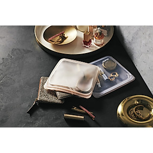 Stasher Reusable Silicone Storage Bags (Mini, Clear) and (Sandwich, Clear)