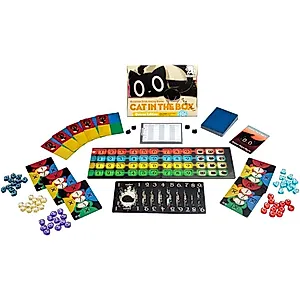 Cat in The Box Deluxe Edition Board Game - Engaging Trick Taking Game with a Quantum Twist for Teens and Adults - Perfect for 2 to 4 Players, 30 Minute Play Time, Ages 10+