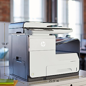 HP PageWide 377dw Color Multifunction Business Printer with Wireless & Duplex Printing (J9V80A)