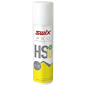 Swix HS10 Yellow Liquid Fluoro-Free Ski Glide Wax - 125ml