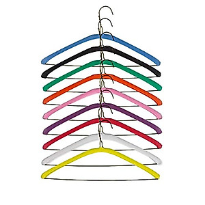Foam Hanger Covers by Ultra Essentials - Designed for Wire, Plastic, and Wooden Hangers, Hang Trousers, Coats, Shirts, Tank Tops, & Dresses, Closet Organizer, Hanger Rack Compatible, 45 Count, Orange