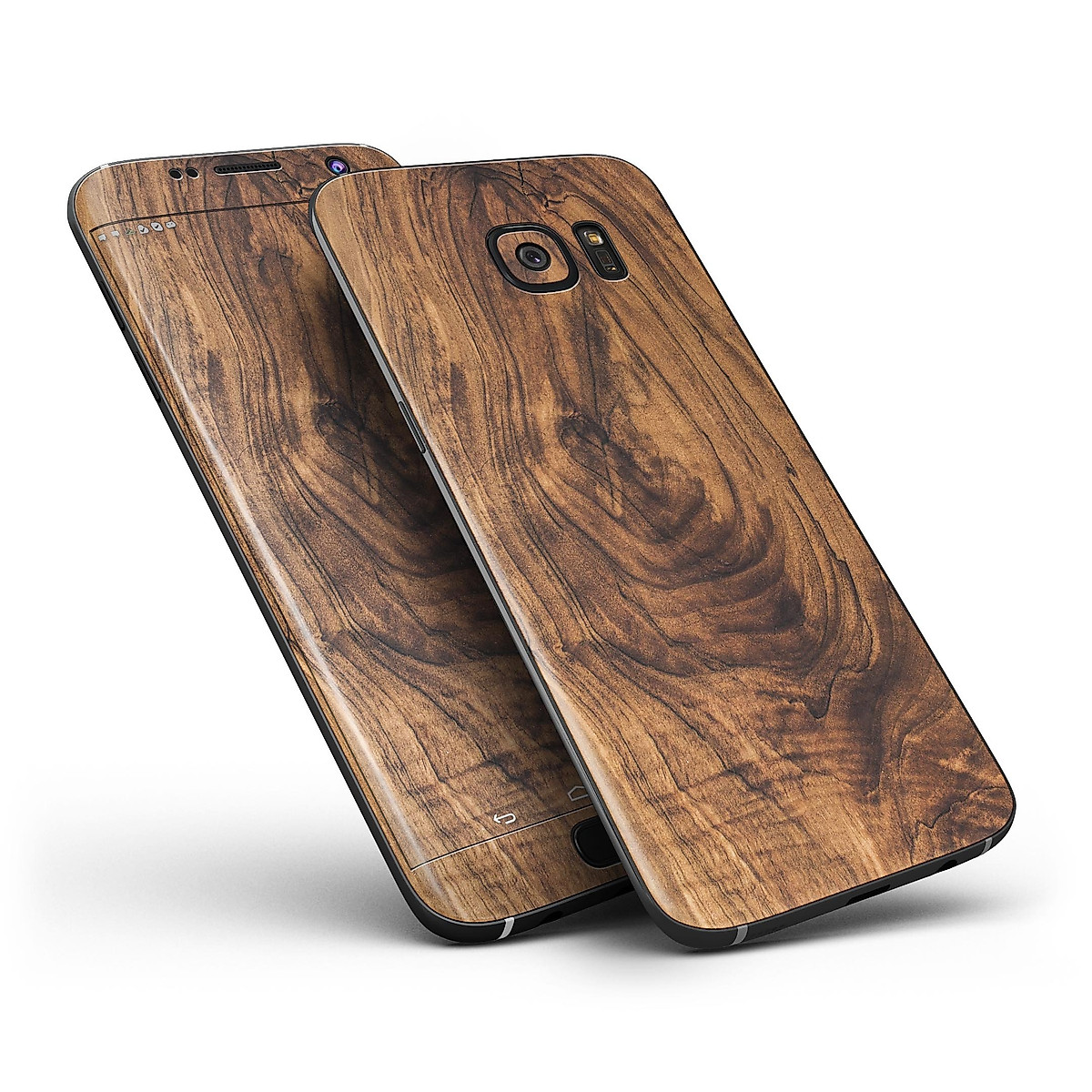 Design Skinz Design Skinz Raw Wood Planks V11 Full-Body Wrap Decal Skin-Kit for The Galaxy S9 Plus