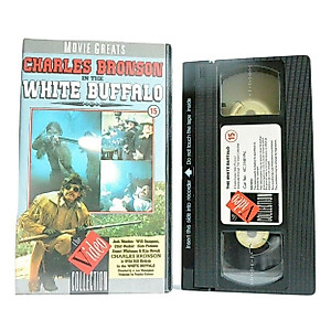 White Buffalo (1977) Western - Early-Cert - Charles Bronson/Kim Novak - Pal VHS