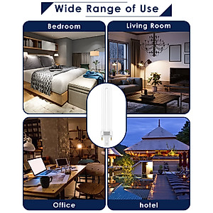 PACETAP 9W 21050 Bulbs Replacement 4 Pack with 18 Pack Sticky Refillable Glue Boards Compatible with DynaTrap Models DT3009, DT3019 and DT3039