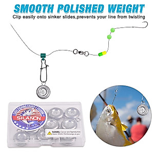 Disc Sinkers Fishing Weights,Coin Sinkers Weights Saltwater Surf Fishing Weights Catfishing Gear Tackle 8oz 6oz 5oz 4oz 3oz 2oz 1oz