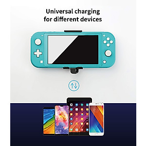 Power Bank for Switch Lite,5000mAh Rechargeable Extended Portable Battery Charger, Compact Travel Backup Power Pack for Switch Lite