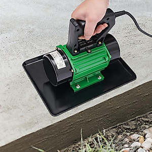 Electric Concrete Vibrator Motor, 110V 370W Portable Cement Vibrating Machine,3500 RPM, 220.46 LBS Vibration Force, Handheld Table Motion Concrete Vibrator Machine for Cement Leveling Works