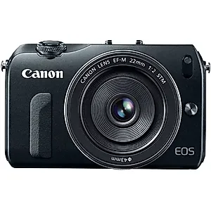 Canon EOS M 18.0 MP Compact Systems Camera with 3.0-Inch LCD and EF-M22 STM Lens