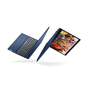 Lenovo IdeaPad 3 15.6-inch Laptop Intel Core i3-1005G1 8GB RAM 256GB SSD Windows 10 in S Mode Blue (Renewed)