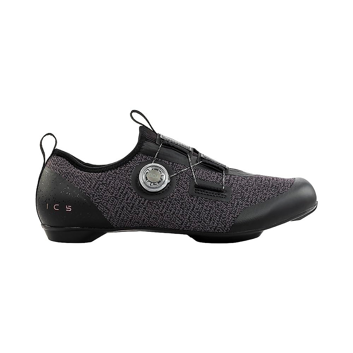 SHIMANO SH-IC501 High Performance Indoor Cycling Shoe, Black, 10-10.5 Women / 8.5-9 Men, (EU 43)