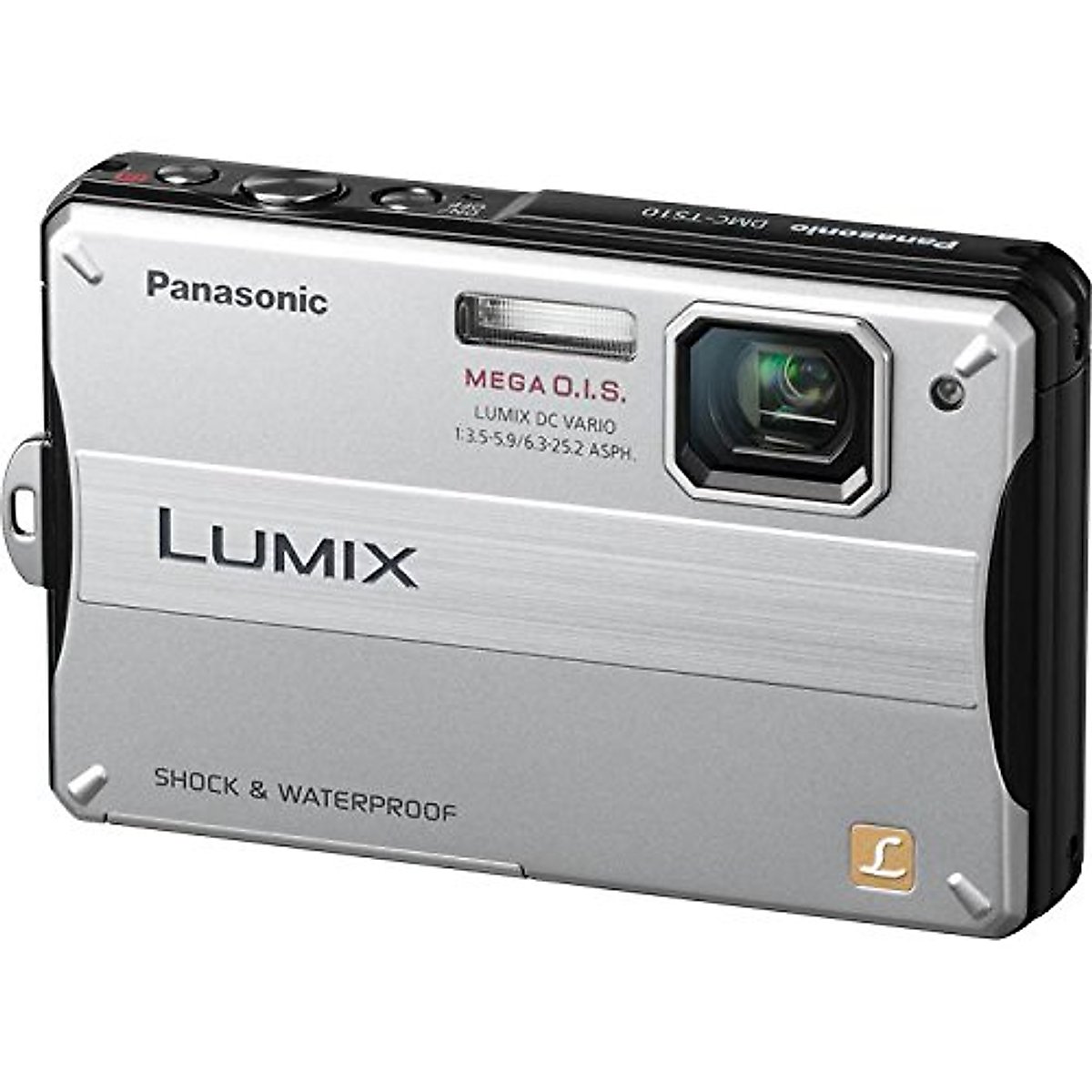 Panasonic Lumix DMC-TS10 14.1 MP Digital Camera with 4x Optical Image Stabilized Zoom and 2.7-Inch LCD (Silver)