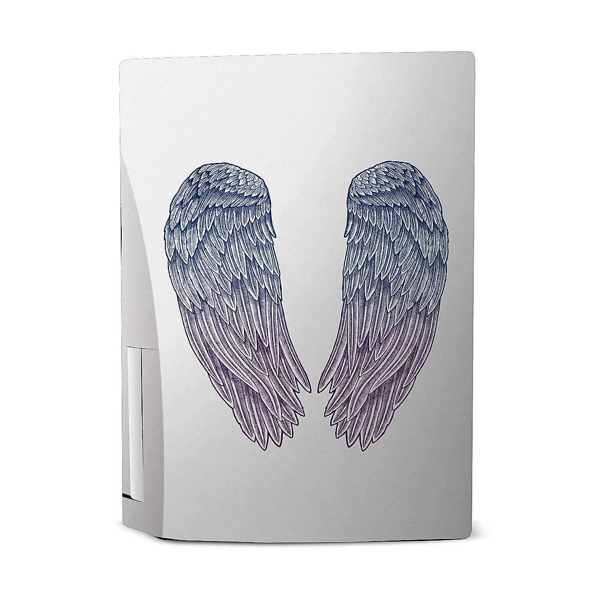 Head Case Designs Officially Licensed Rachel Caldwell Angel Wings Art Mix Vinyl Faceplate Sticker Gaming Skin Case Cover Compatible with Sony Playstation 5 PS5 Disc Edition Console