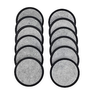 Xcivi 12 Pack Replacement Water Filter Discs for Mr. Coffee Coffee Maker, Activated Charcoal Water Purification Dics