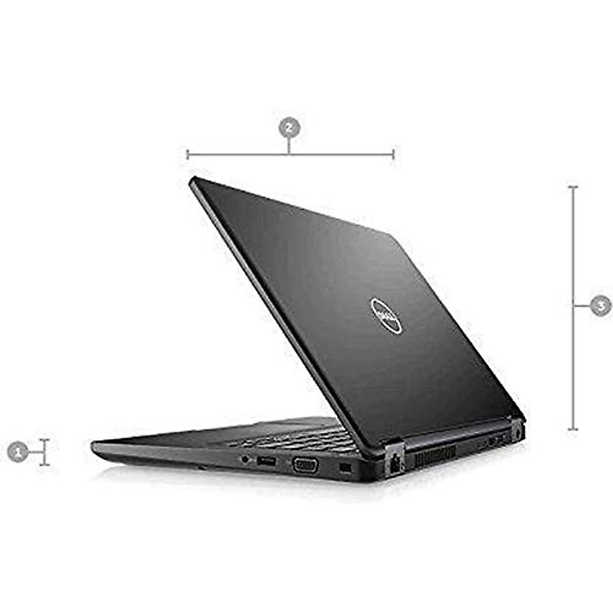 Dell Latitude 14 5000 5480 Business Laptop: 14in HD (1366x768), Intel Core i7-6600U, 500GB HDD, 8GB DDR4, NVIDIA 930MX 2GB GDDR5 vRAM, WiFi + Bluetooth, Windows 10 Professional (Renewed)