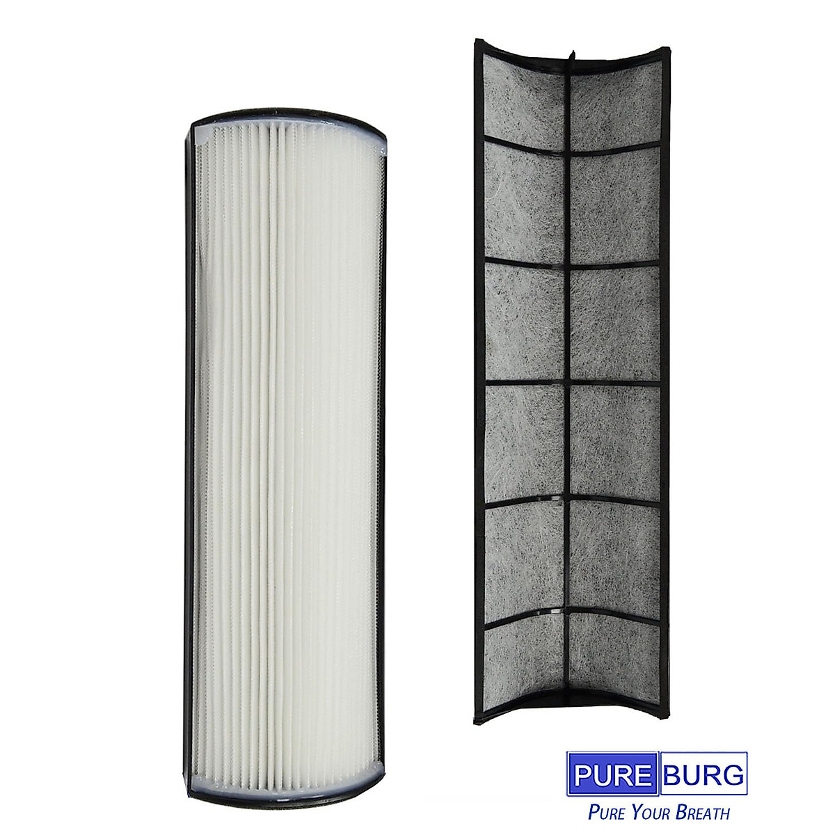 PUREBURG TPP440F True HEPA Replacement Filters Compatible with Envion Therapure TPP440 TPP540 TPP640 TPP640S Air Purifiers,2-Pack H13 4-Stage Filtration