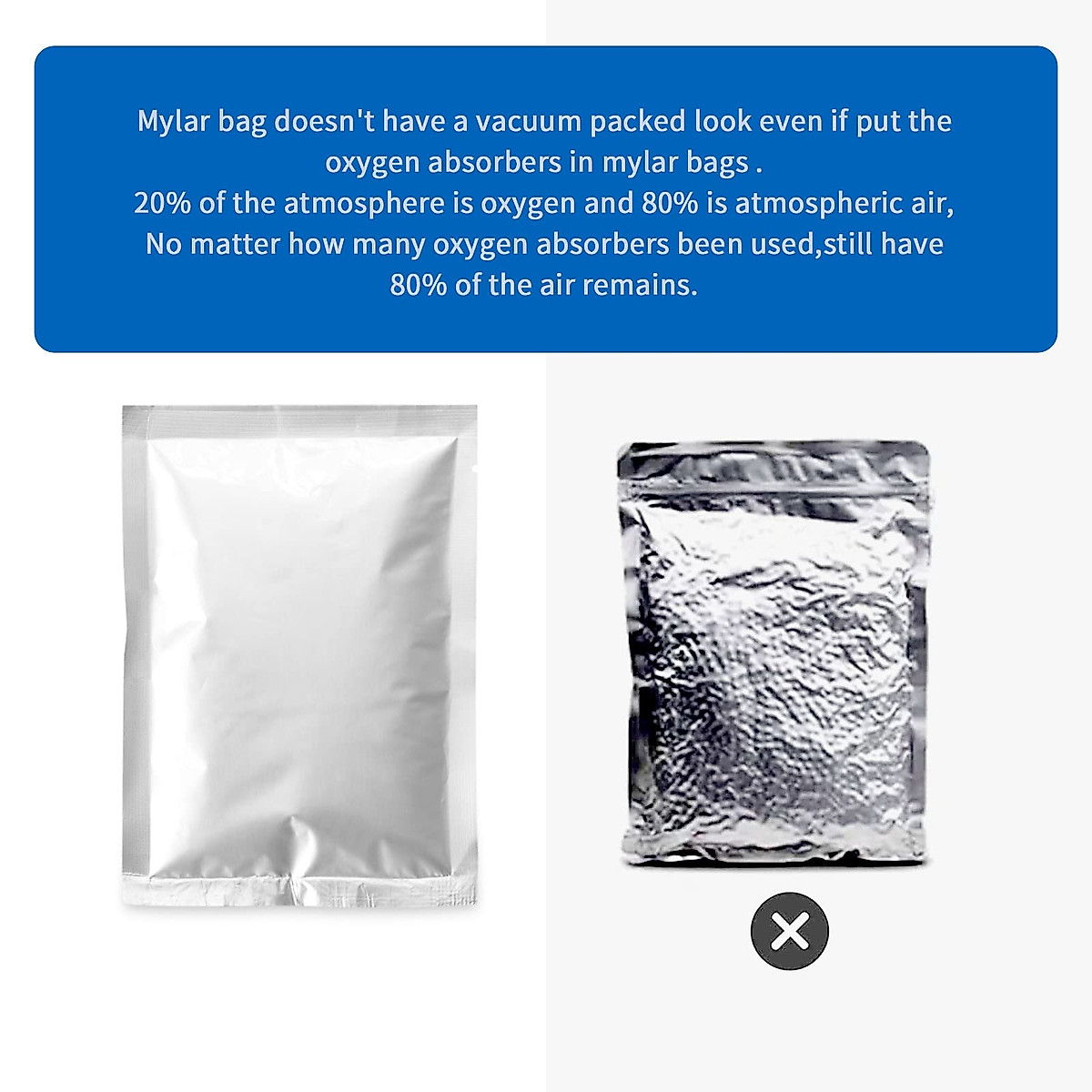 oxygen absorbers for food storage 2000cc 30 PCS(30x PCS of ONE) o2 absorbers food grade oxygen absorbers for Mylar Bags, Canning, Flour, Wheat,Freeze Dried Foods and Preserved Foods Long Term Storage