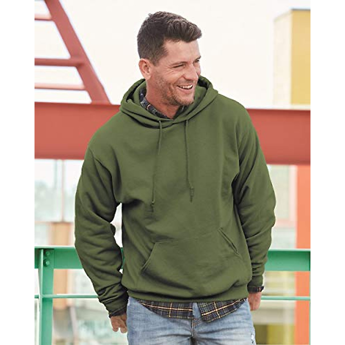 Wild Bobby Vintage Distressed Genuine Ford Parts Cars and Trucks Front and Back Unisex Graphic Hoodie Sweatshirt, Black, Large