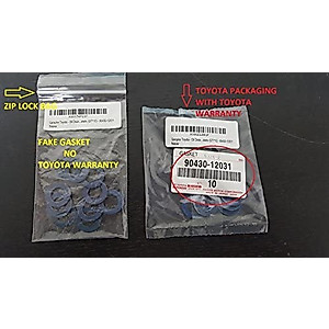 Genuine Toyota - Oil Drain Plug Gaskets (QTY10)